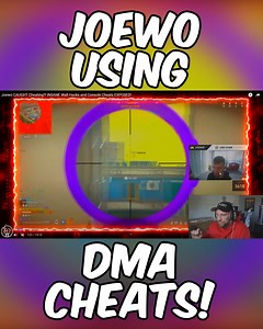 JOEWO Using DMA Cheats In WARZONE! 😲 | Badboybeaman