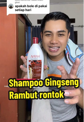 HARVA Ginseng Shampoo for Soft and Smooth Hair