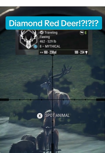 Finding a Diamond Red Deer in Call of the Wild