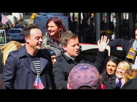Ant & Dec PRANK Saturday Night Takeaway Holiday Winners… In NYC!