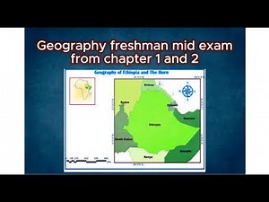 Geography freshman Exam from chapter 1 and 2.