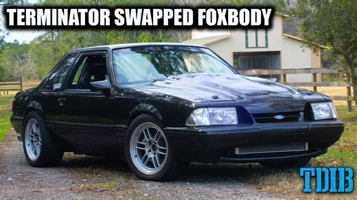 Terminator Fox Body Mustang review with supercharger whine glory