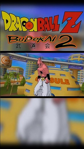 Super Buu Absorbs Cell In Dragon Ball Z: Budokai 2 #buu #dbz #budokai #shorts