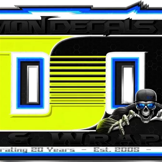 Demon Decals on Reels