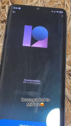 Downgrade to MIUI 12 on Xiaomi Mi Note 10