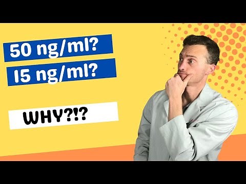 Cutoff levels for drug tests (50 ng/ml vs. 15 ng/ml)