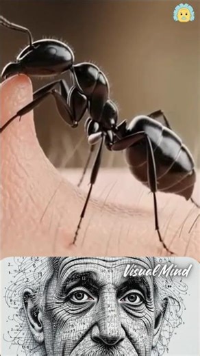 "How Ants Bite Humans?" 🐜⚡ Science Explanation in 30-60 Sec
