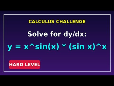 Derivative challenging question | calculus|harder question