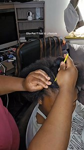 How to cornrow your hair for weave on installation ♥️ | Ella Pat T Hair & Lifestyle