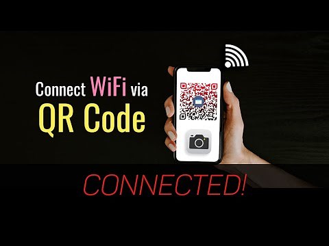 How to connect to WiFi with QR Code on iPhone and Android