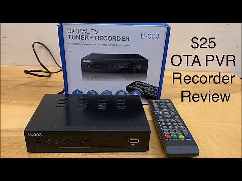 Testing the least expensive over the air digital TV converter box PVR I could find | OTA Antenna DVR