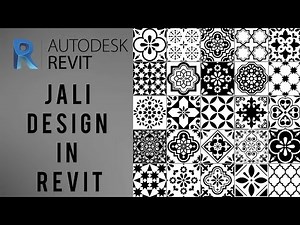 Revit Tutorial हिंदी | Make Jali in Revit | CNC Jali in Revit | Jali Pattern Seamless | Free