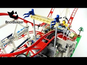 Lego Roller Coaster 10261 Functions - Lego Speed Build