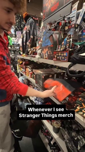 I bought every Stranger Things clothing item I saw 👀 Full video is out now! #strangerthings #strangerthings5 #netflix @netflix @strangerthingstv | Wafellow