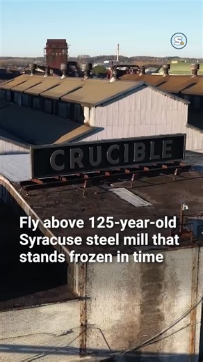 syracuse.com | A century of steelmaking, seen from the sky. Crucible Industries mill in Geddes once produced steel for war, industry and even the Statue... | Instagram