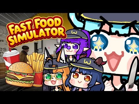 【FAST FOOD SIMULATOR】The return of the happiest meal cos Vtubers made it👩‍🍳🔥₊⊹【Penny Puffball】