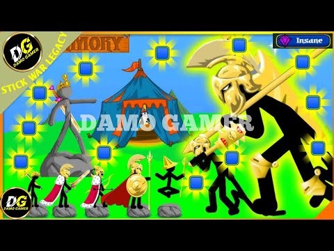 Insane Tournament Mod in Stick War Legacy ll Stick War Legacy Strategy ll #stickwarlegacy DAMOGAMER