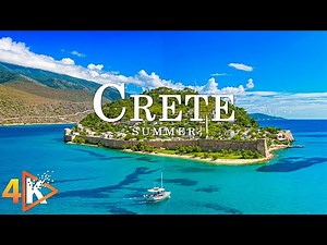 Crete 4K – Crystal Clear Waters & Breathtaking Sunsets from Elafonissi & Balos Lagoon