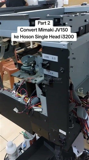 Part 2 Konversi Mimaki JV150 160 ke Hoson Single Head i3200 Ecosolvent