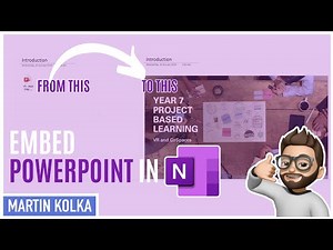 How To Embed a PowerPoint In OneNote