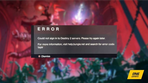 Destiny 2 Tapir error code explained, how to fix