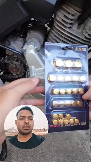 How to install bike modification bolt caps #fblifestyle #bike #bolt #cap | Smart Experiment