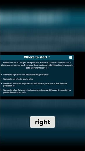 Standardized Process Control with Digital Work Instructions