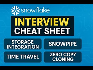 Snowflake Objects Intro Notes