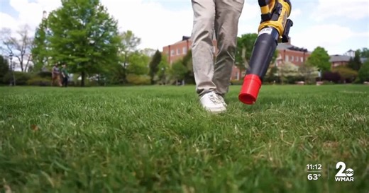 Seniors at Johns Hopkins University invent a quieter leaf blower