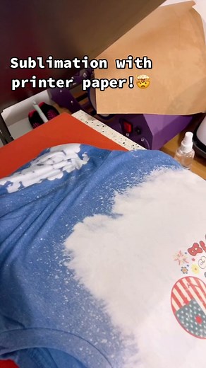 Sublimation with Printer Paper: A Game Changer