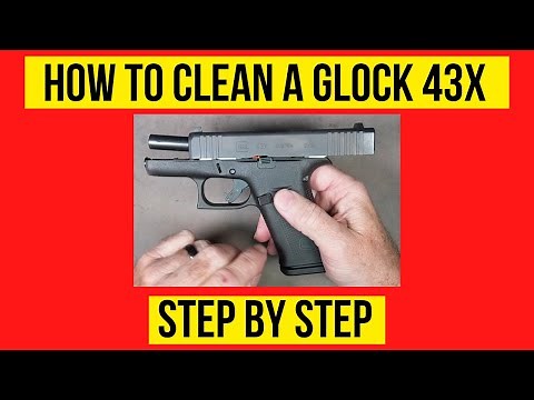 How to Clean a Glock 43 or 43X #glock43x