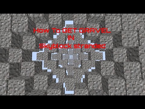 How To Get Gravel In Hypixel Skyblock Stranded