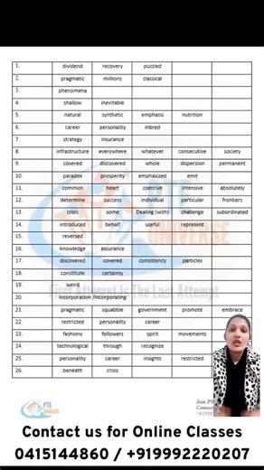 Most Important PTE Spellings | PTE Academic Vocabulary | PTE Preparation Tips Preparing for the PTE Academic exam? 📚 These are some of the most important PTE spellings and vocabulary words that students often miss in the exam. Correct spelling is crucial in PTE Listening (Write From Dictation) and PTE Writing tasks. Learning these common words can help you improve your PTE score quickly. 💡 Save this video and practice these words daily to boost your PTE vocabulary and spelling accuracy. ✔ Perf