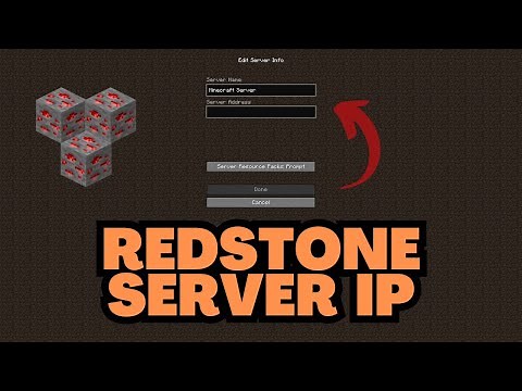 Minecraft Redstone Server IP Address