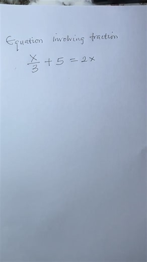 12 reactions | Equation with fraction properly solved | Mathematics Genius | Facebook