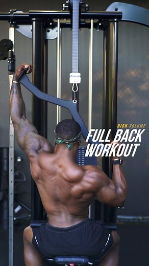 1.2M views · 14K reactions | High volume Back Workout  SAVE for later  Try it this week! | Simeon Panda | Facebook