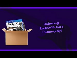 Unboxing Rocksmith Real Tone Cable + Gameplay