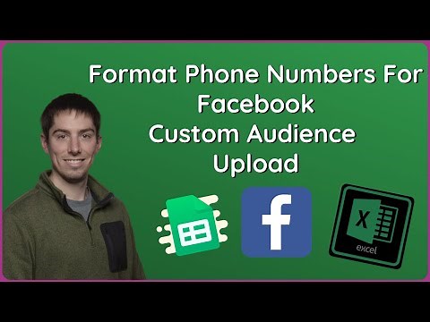 A Simple Google Sheets Solution To Format Phone Numbers For Facebook Custom Audience Upload