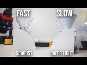 LIGHT ROAST POUR OVER: V60 Two Ways - Sibarist and Cafec Light Paper Filters