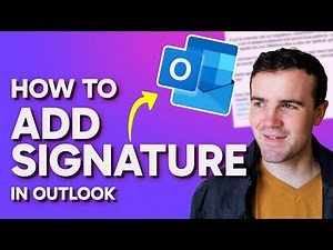 How to Add a Signature in Outlook (Step by Step)