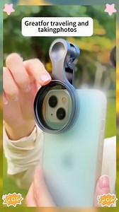 🌞📸 Capture life's moments with ease! Introducing our Cell Phone Camera Lens Kit, featuring a polarizing filter and variable ND filter for Phone & Android smartphones. • Anti-reflection lens solves glass & tile reflection problems • Clip design with silicone pad fits most smartphones securely Perfect for traveling photographers! Take stunning photos of natural landscapes, water flows, clouds & more. Control light in 1-9 stepless adjustments. Say goodbye to harsh reflections and hello to perfect