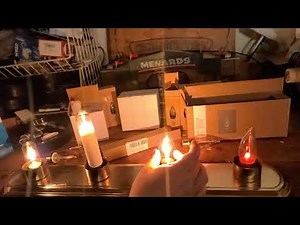 UPDATED Amazon Flicker Flame LED C7/Candelabra/E26 Fire Effect Light Bulbs!