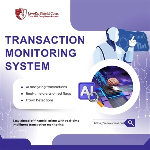 LiveEx Shield TMS is an advanced transaction monitoring system that helps financial institutio