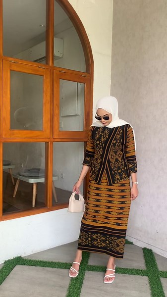 Stylish OOTD Set Recommendations with Tenun Fabric