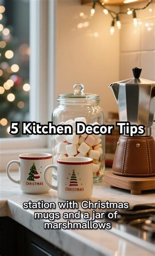 Simple Christmas Decor for Your Kitchen