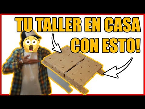🔥 DESCUBRE cómo EMPEZAR EN CARPINTERÍA. HERRAMIENTAS básicas para tener un TALLER en CASA.