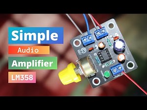 Simple Audio Amplifier Circuit using LM386