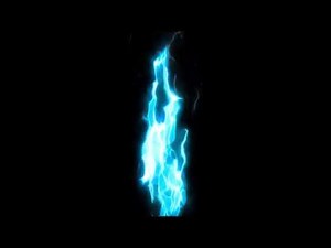blue fire effect loop animation - Download Stock Footage