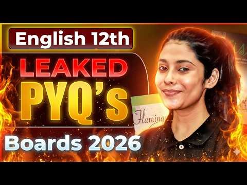 English Top PYQs😱 Class 12 Score 100/100 in English CBSE Boards 2026 🔥 Taniya Sharma
