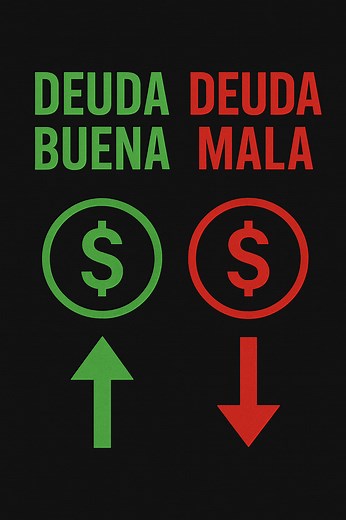2.4K views · 15 shares | Las diferencias entre tener una buena deuda o una mala deuda. Tu que opinas? #ahorraconpegamad #deudas #deudabuena #deudamala #finanzas #reelsvideoシ #reelsviral #reelsfbシ | Ahorra Con Pegamad | Facebook